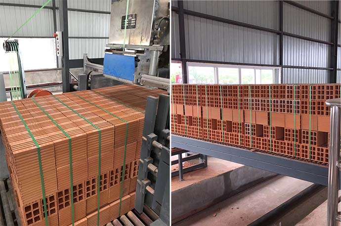 Semi Automatic Manual brick packing machine